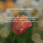Prayer for understanding