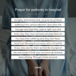 Prayer for patients in hospital