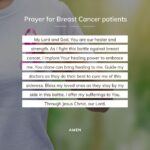 A prayer for Breast Cancer patients