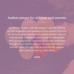 Autism prayer for children and parents – AvePray