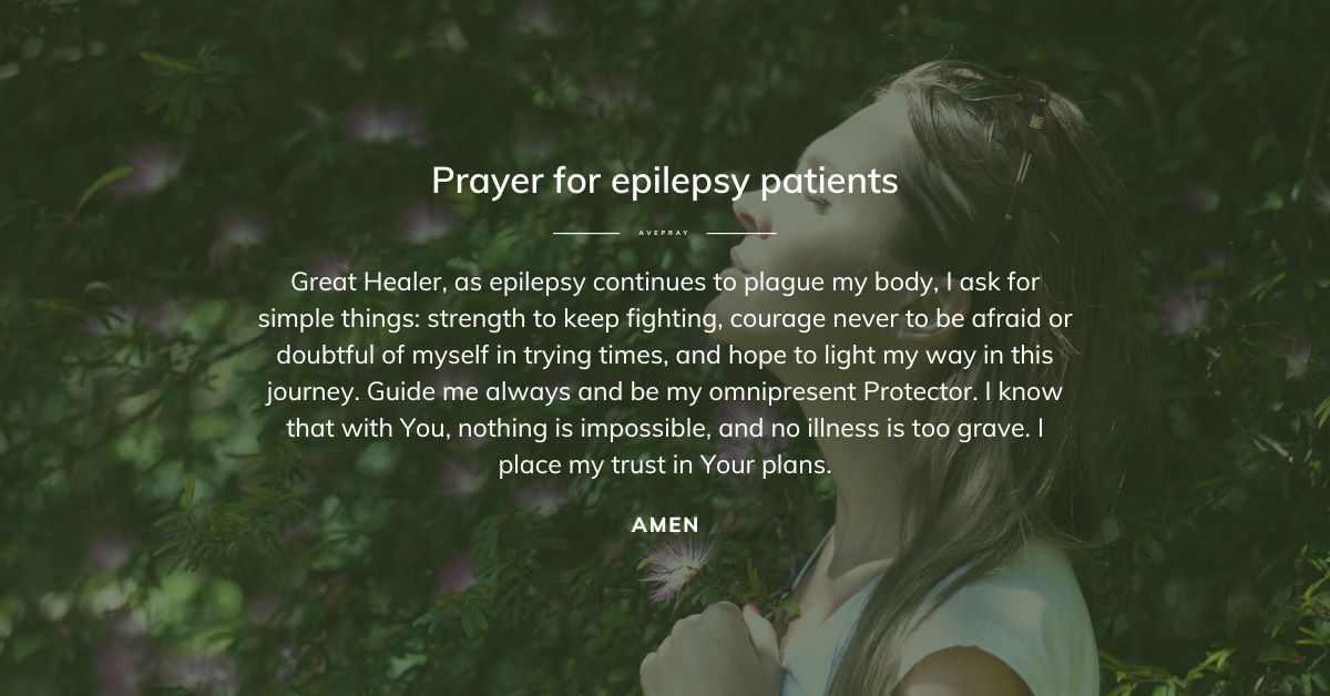 Prayer for epilepsy patients – AvePray