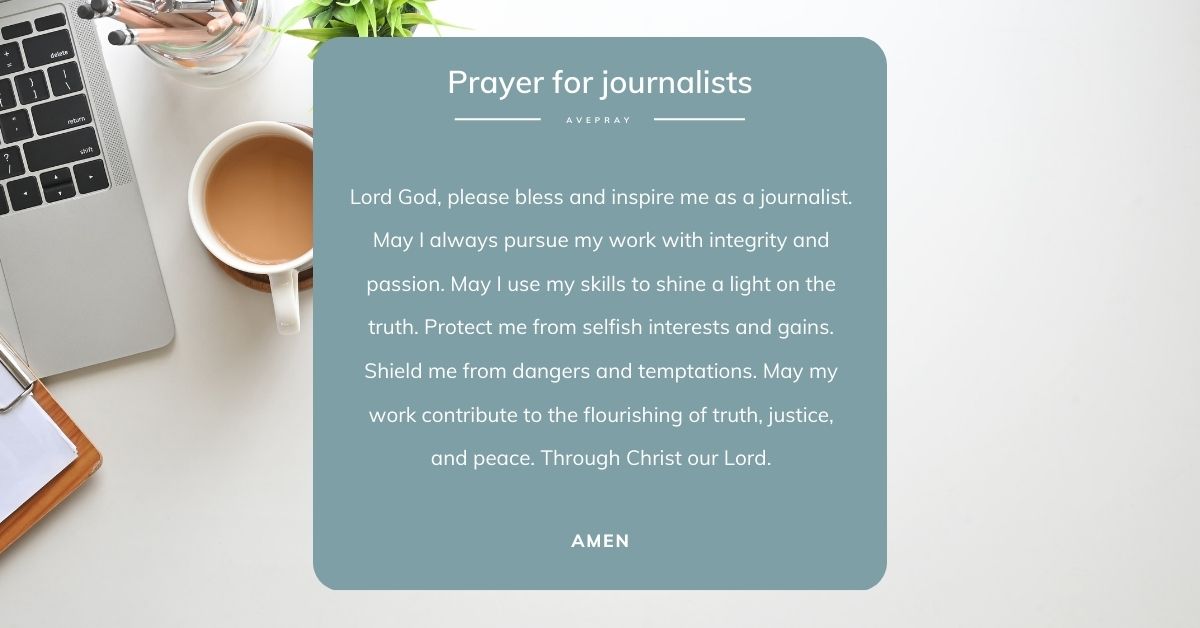 Prayer for Journalists