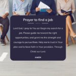 Prayer to Find a Job